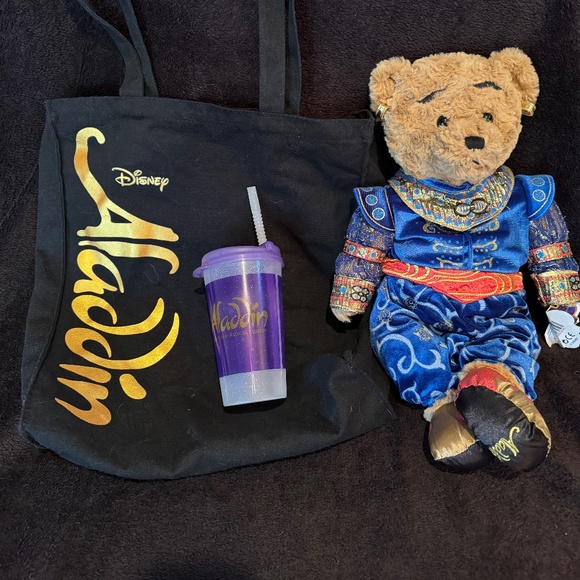 Disney | Bags | Official Disneys Aladdin The Musical Teddy Bear Tote ...